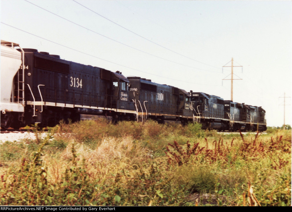 IC GP40R #3134 - Illinois Central